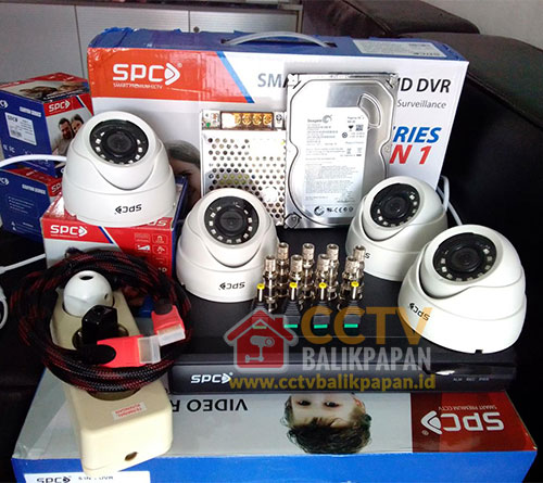 Paket CCTV SPC 2MP 4 Kamera Indoor Lengkap Murah - Penjualan ...